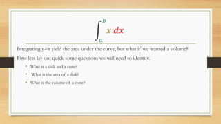 The Disk Method | PPTX