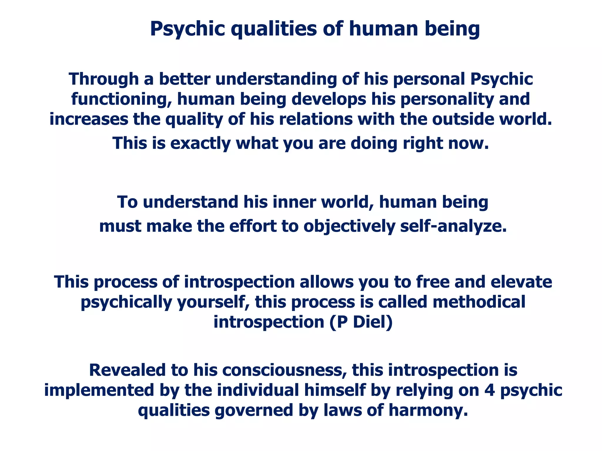 The disorder introspected | PPT