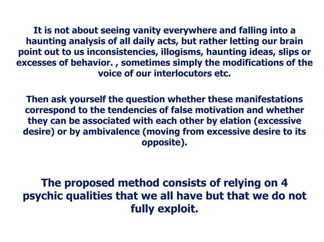 The disorder introspected | PPT