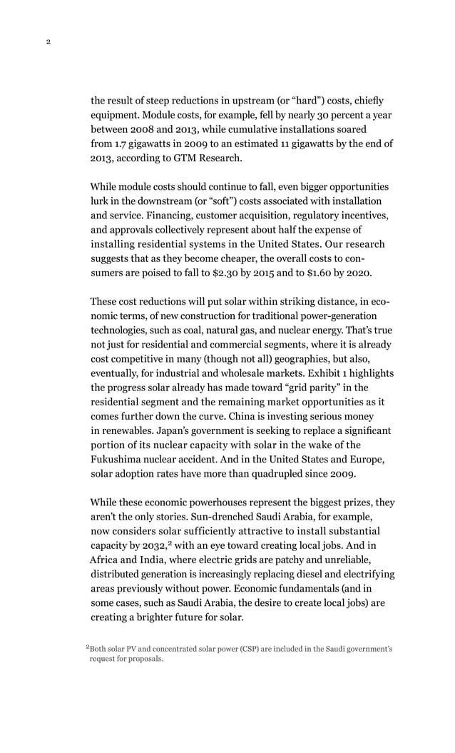 The disruptive potential of solar power | PDF The disruptive potential of solar power | PDF
