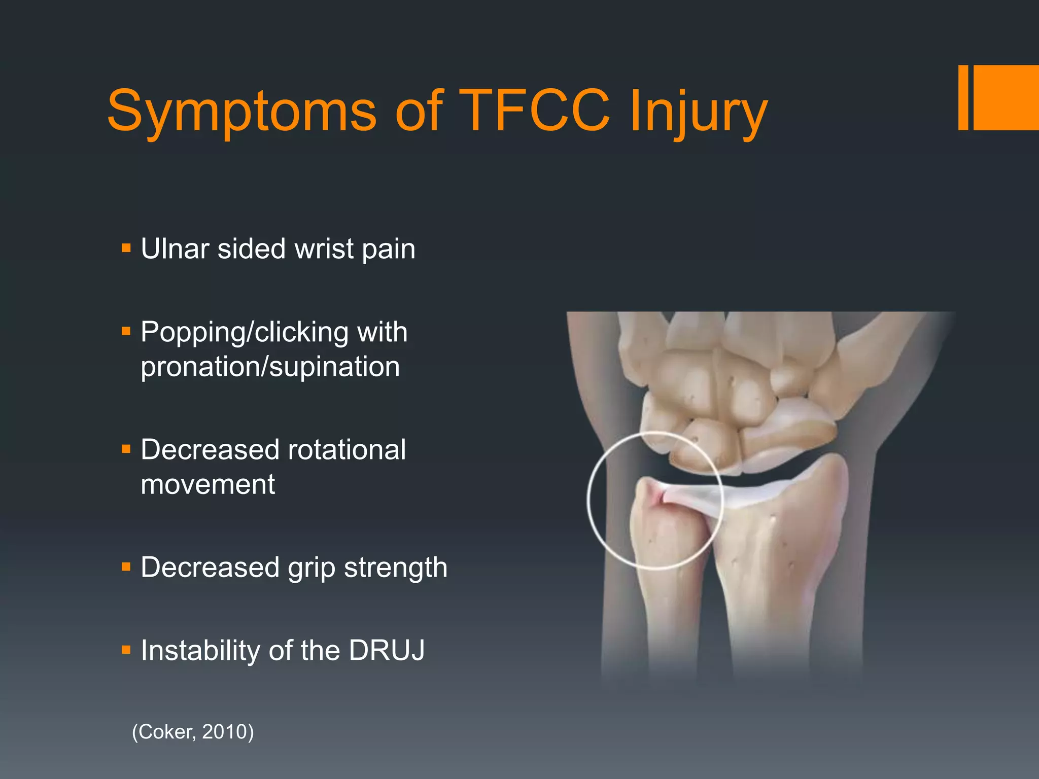 The distal radioulnar joint and tfcc | PPTX