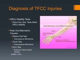 The distal radioulnar joint and tfcc | PPTX