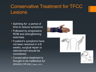 The distal radioulnar joint and tfcc | PPTX