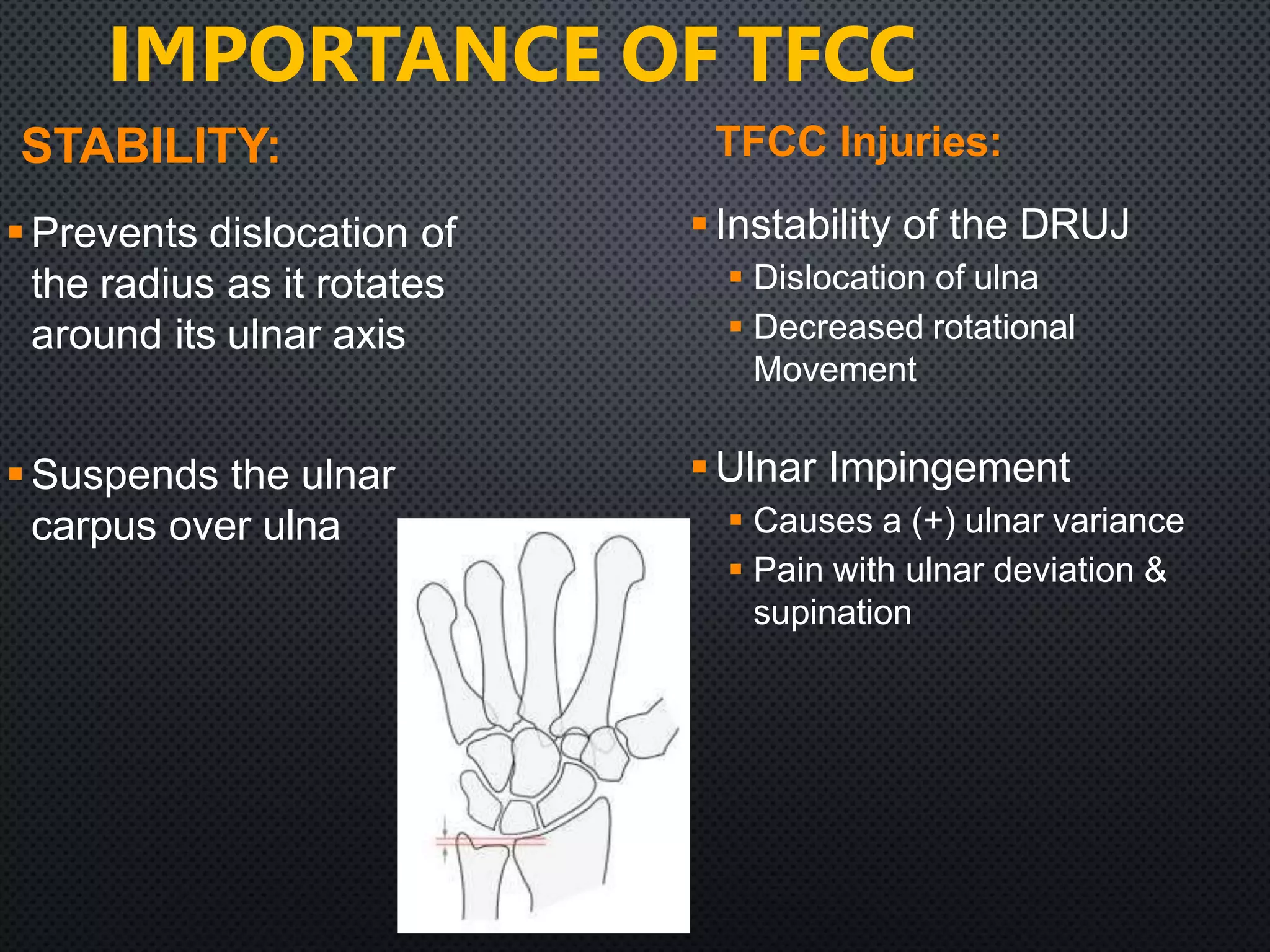 THE DISTAL RADIOULNAR JOINT AND TFCC.pptx