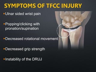 THE DISTAL RADIOULNAR JOINT AND TFCC.pptx