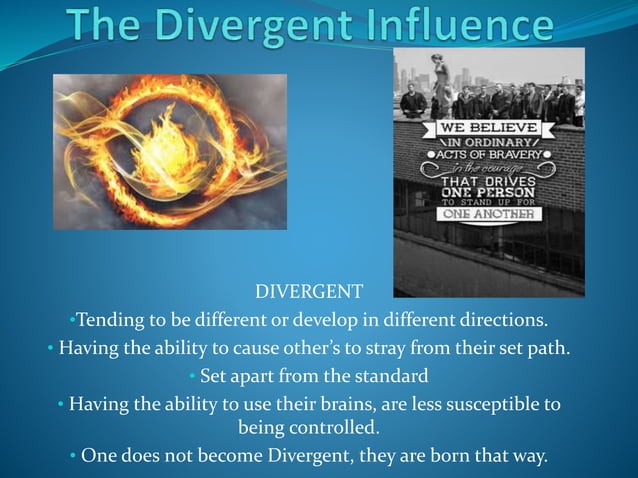 Final Presentation - The Divergent | PPTX | Books and Literature