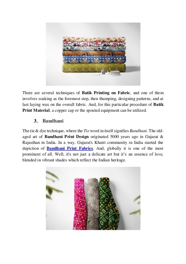 The Diversity in Indian Fabric Prints: Our True Cultural Heritage ...