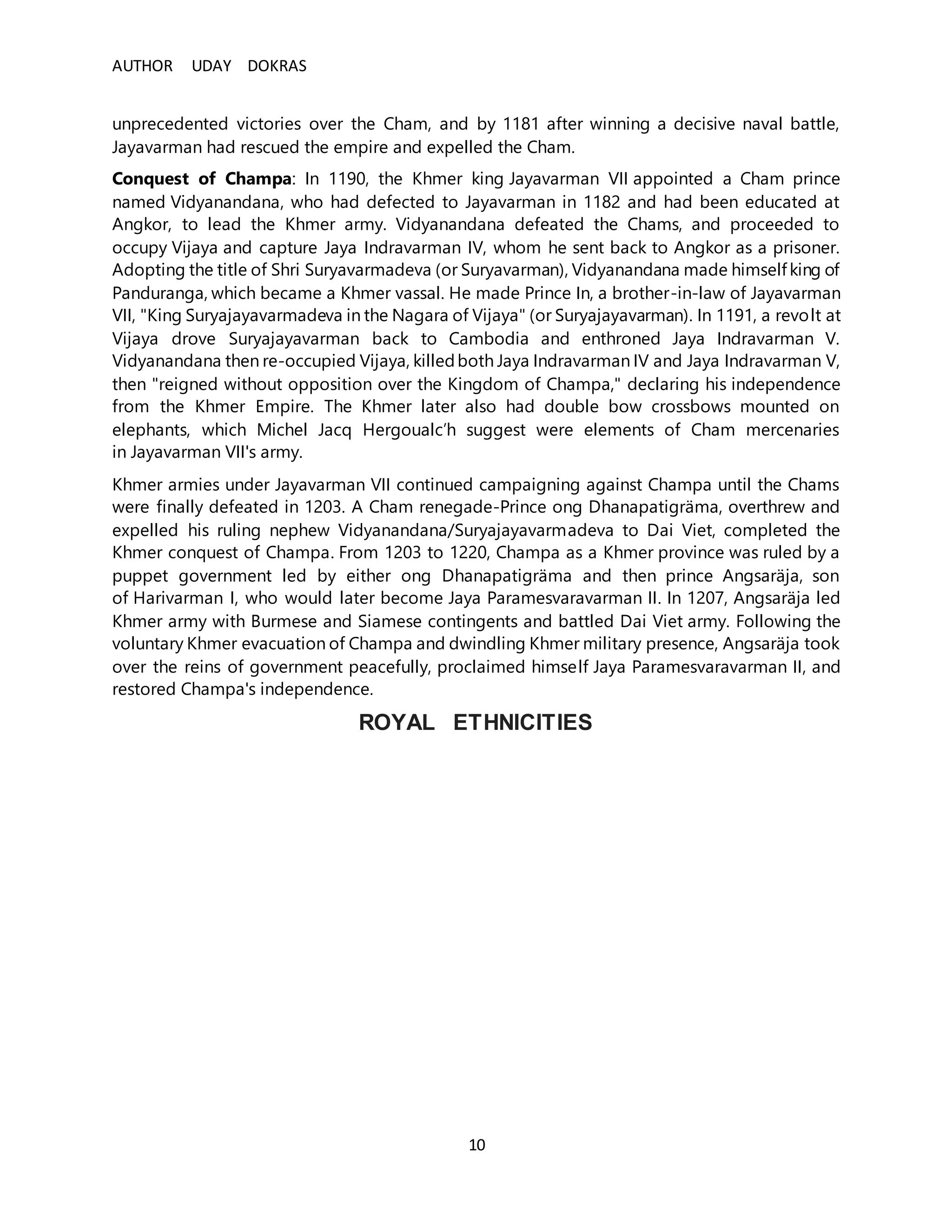 The diversity of angkorian kings | DOCX