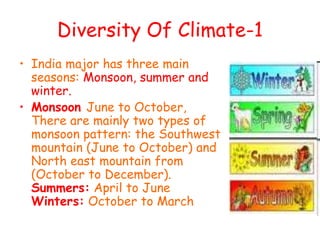 The diversity of india | PPTX