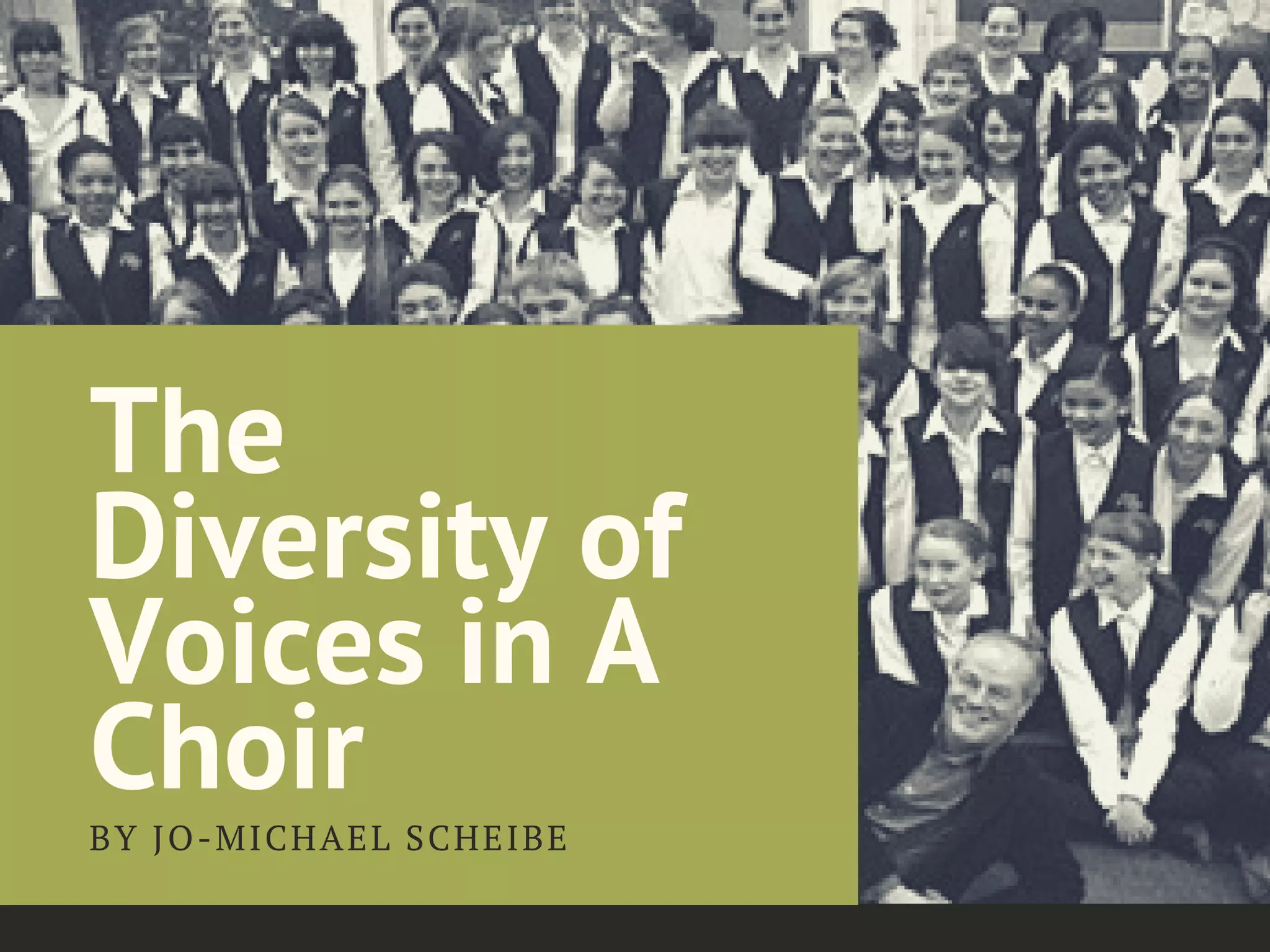 The Diversity of Voices in a Choir | PDF