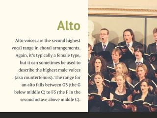 The Diversity of Voices in a Choir | PDF