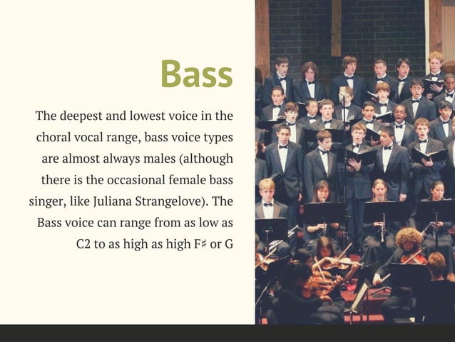 The Diversity of Voices in a Choir | PDF