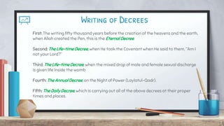 The divine decree | PPTX