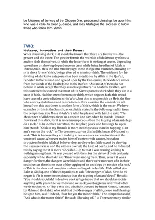 Guidance for The Salafi | DOCX