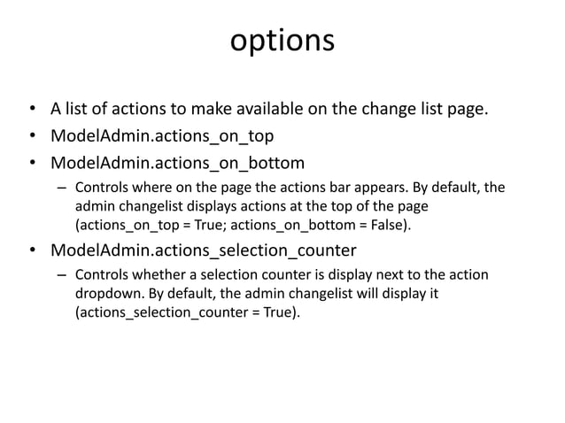 DJango admin interface | PPTX | Computing | Technology & Computing DJango admin interface | PPTX | Computing | Technology & Computing