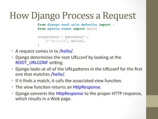 The Django Book / Chapter 3: Views and URLconfs | PDF | Web Development | Internet