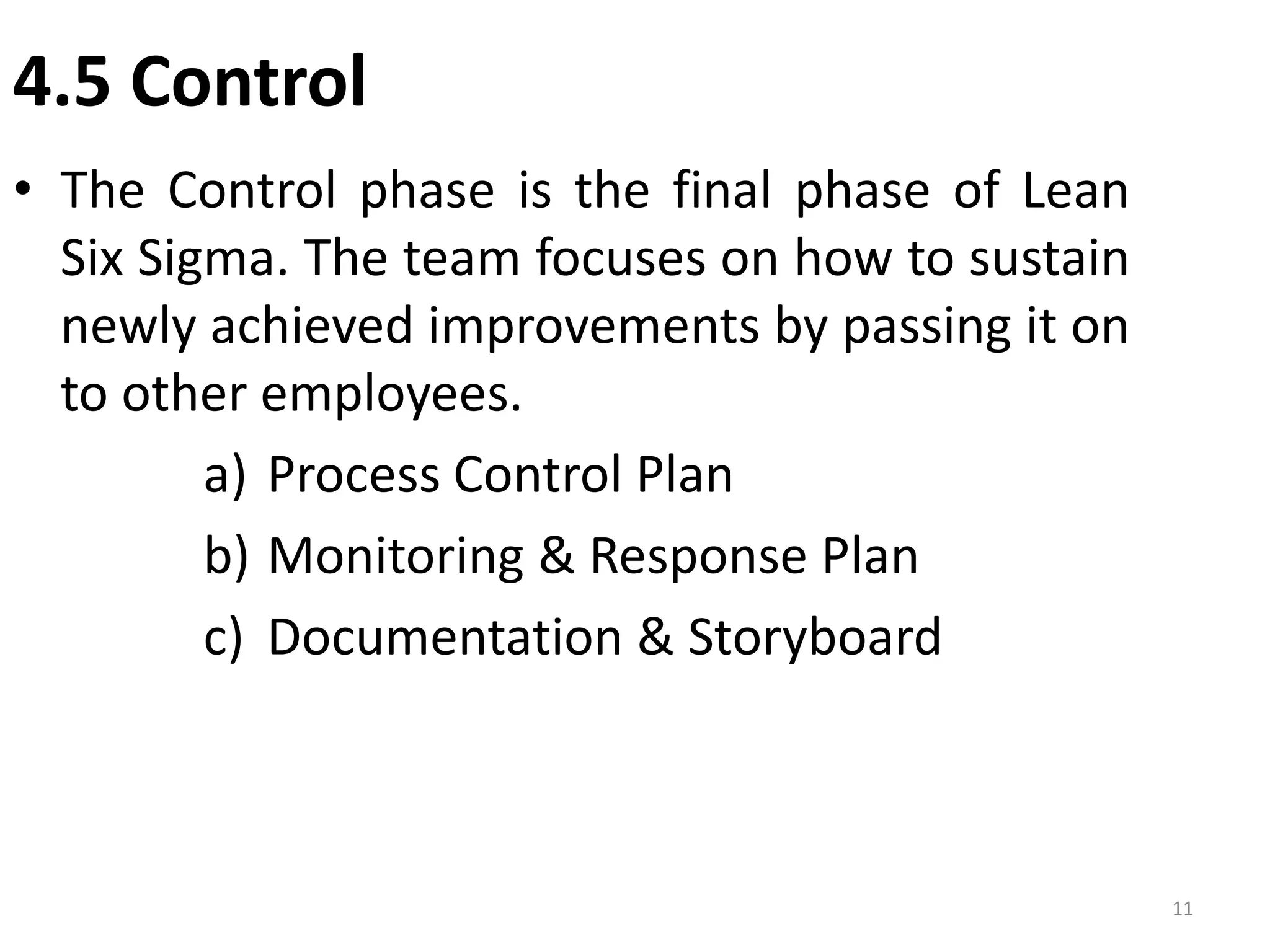 The DMAIC process | PPTX