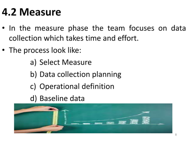 The DMAIC process | PPTX | Business and Finance