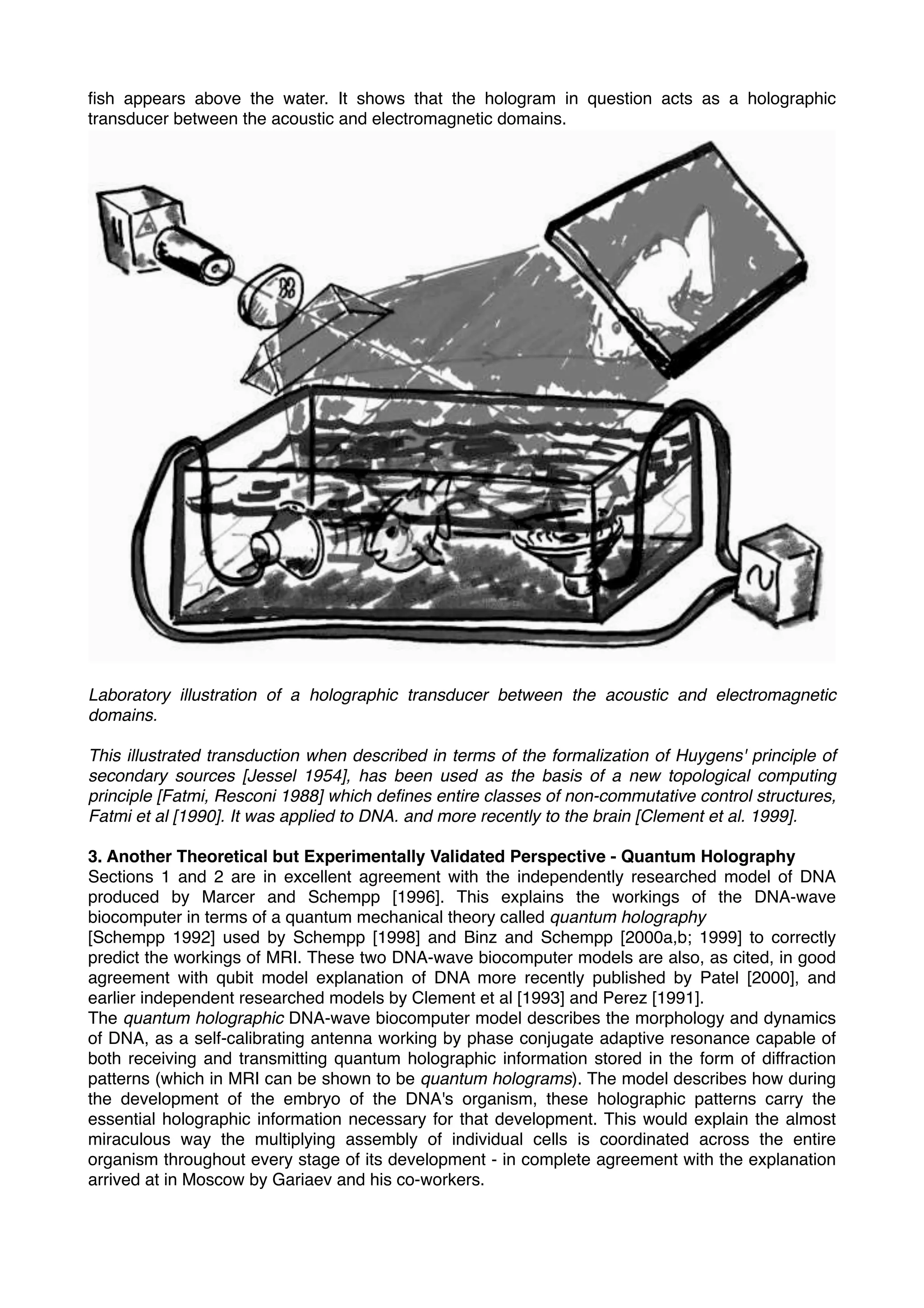 The Phantom-DNA wave P. Garjajev - V. Poponin | PDF