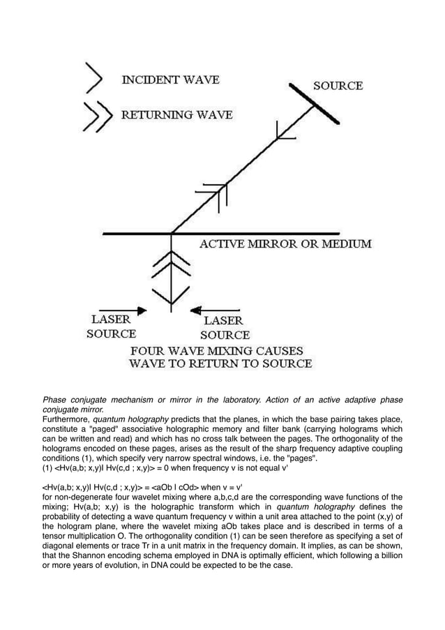 The Phantom-DNA wave P. Garjajev - V. Poponin | PDF