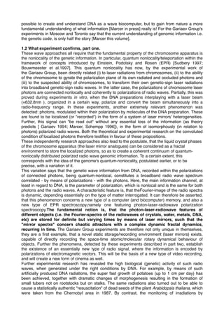 The Phantom-DNA wave P. Garjajev - V. Poponin | PDF