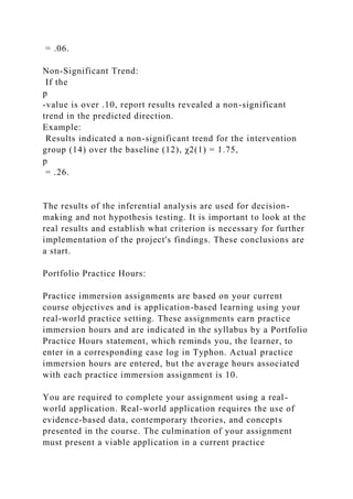 The DNP must have a basic understanding of statistical measureme.docx