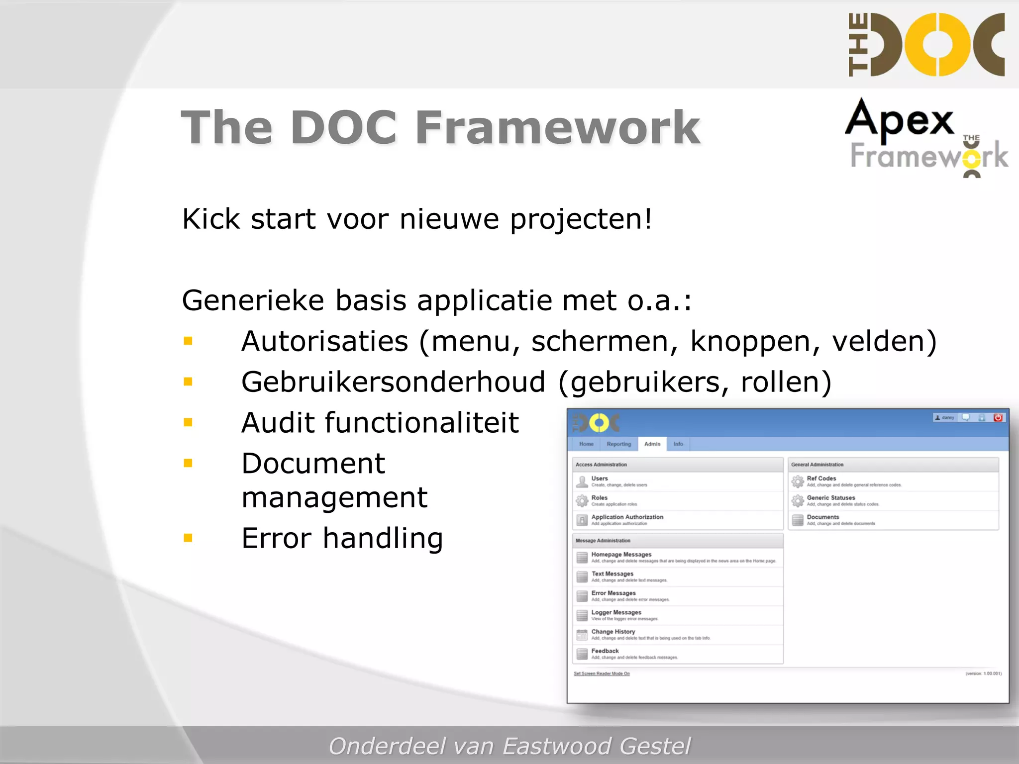 The DOC - Oracle APEX features | PPT