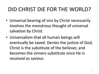 The doctrine of substitution | PPT