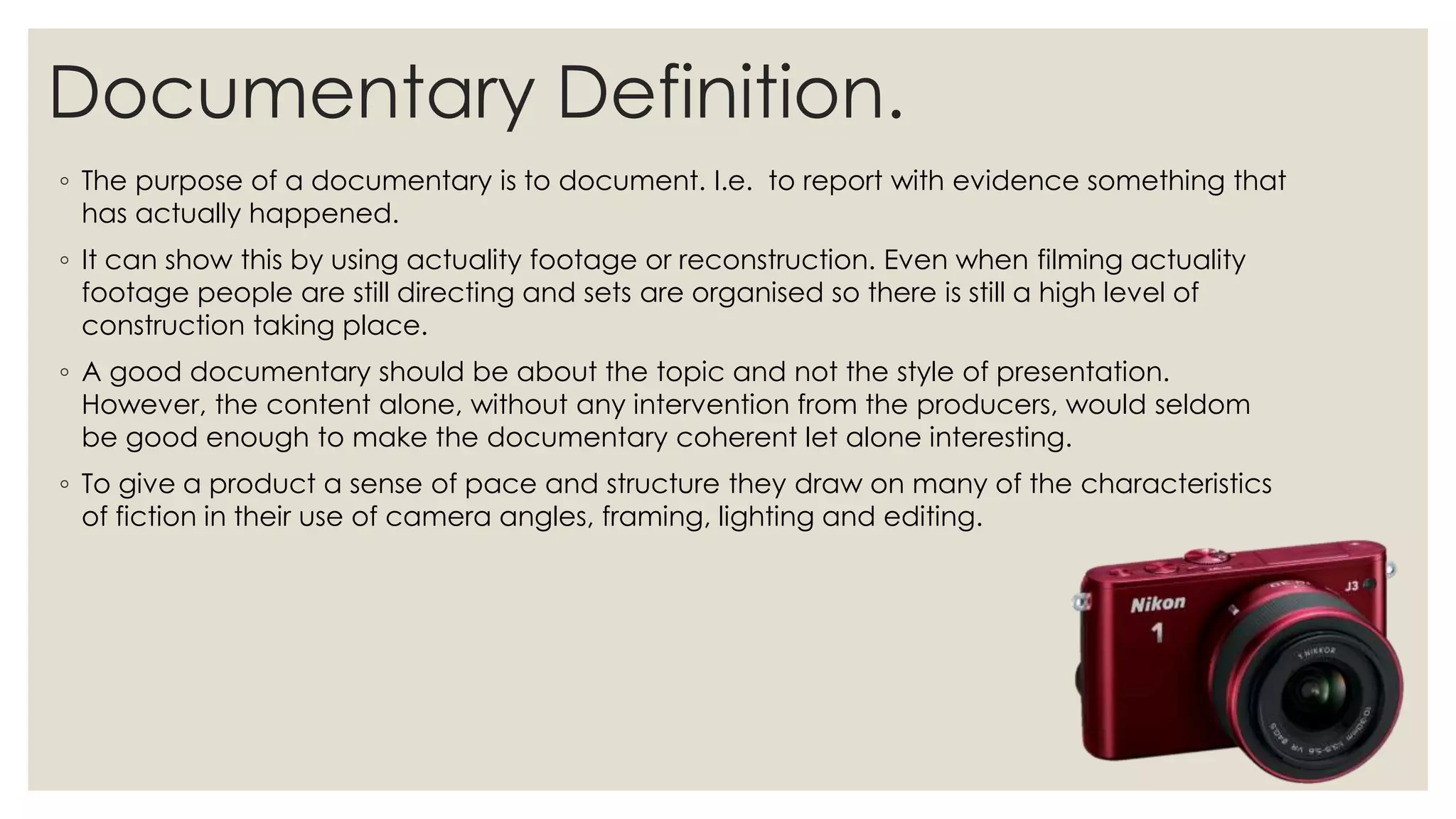 The documentary genre.pptx