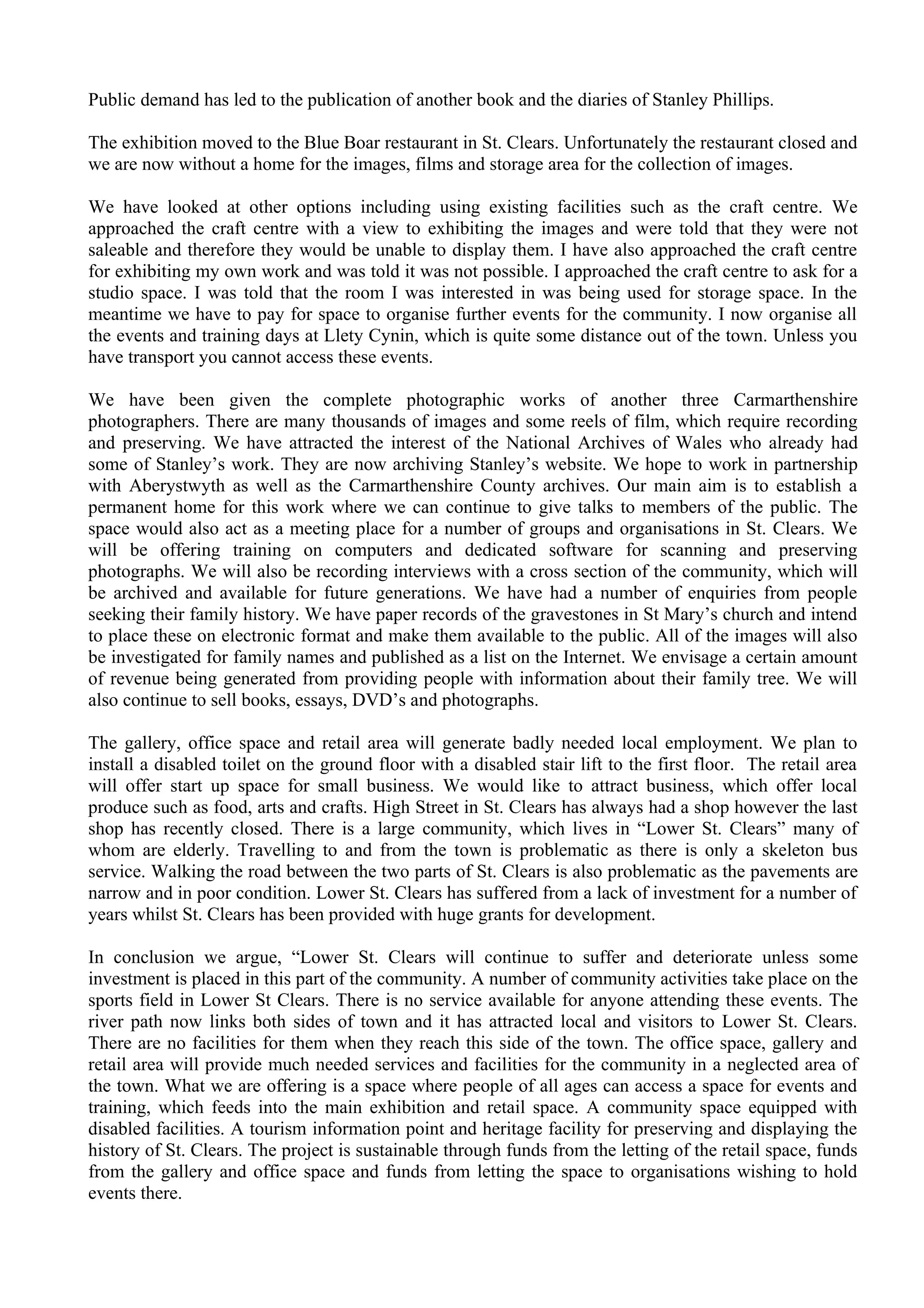 St Clears History in Photographs | DOC