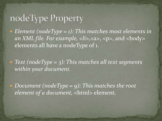 The Document Object Model | PPT