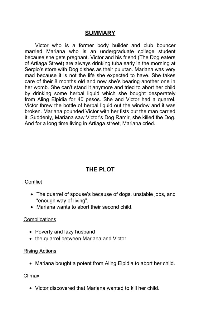 The dog eaters | DOC