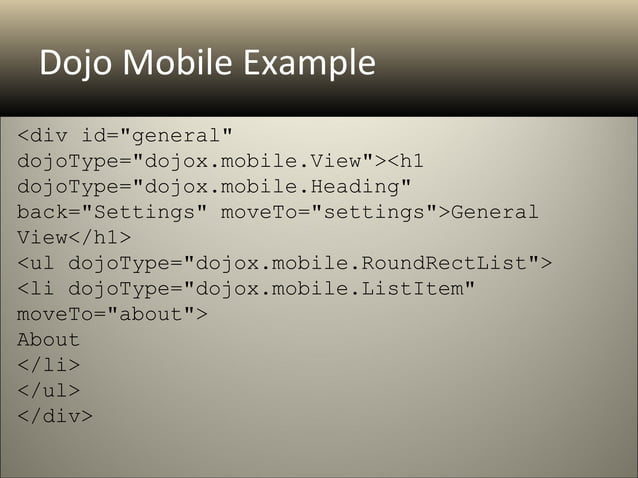 The Dojo Toolkit An Introduction | PPT