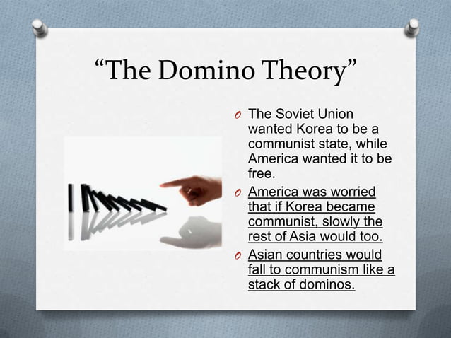The domino theory | PPTX | Death, Injury, or Military Conflict ...
