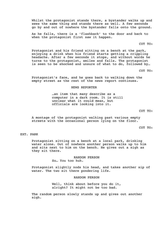 The Door Script | PDF