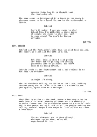 The Door Script | PDF