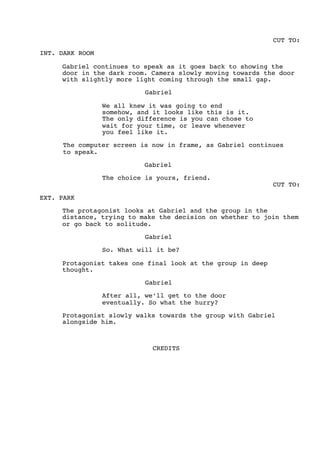 The Door Script | PDF