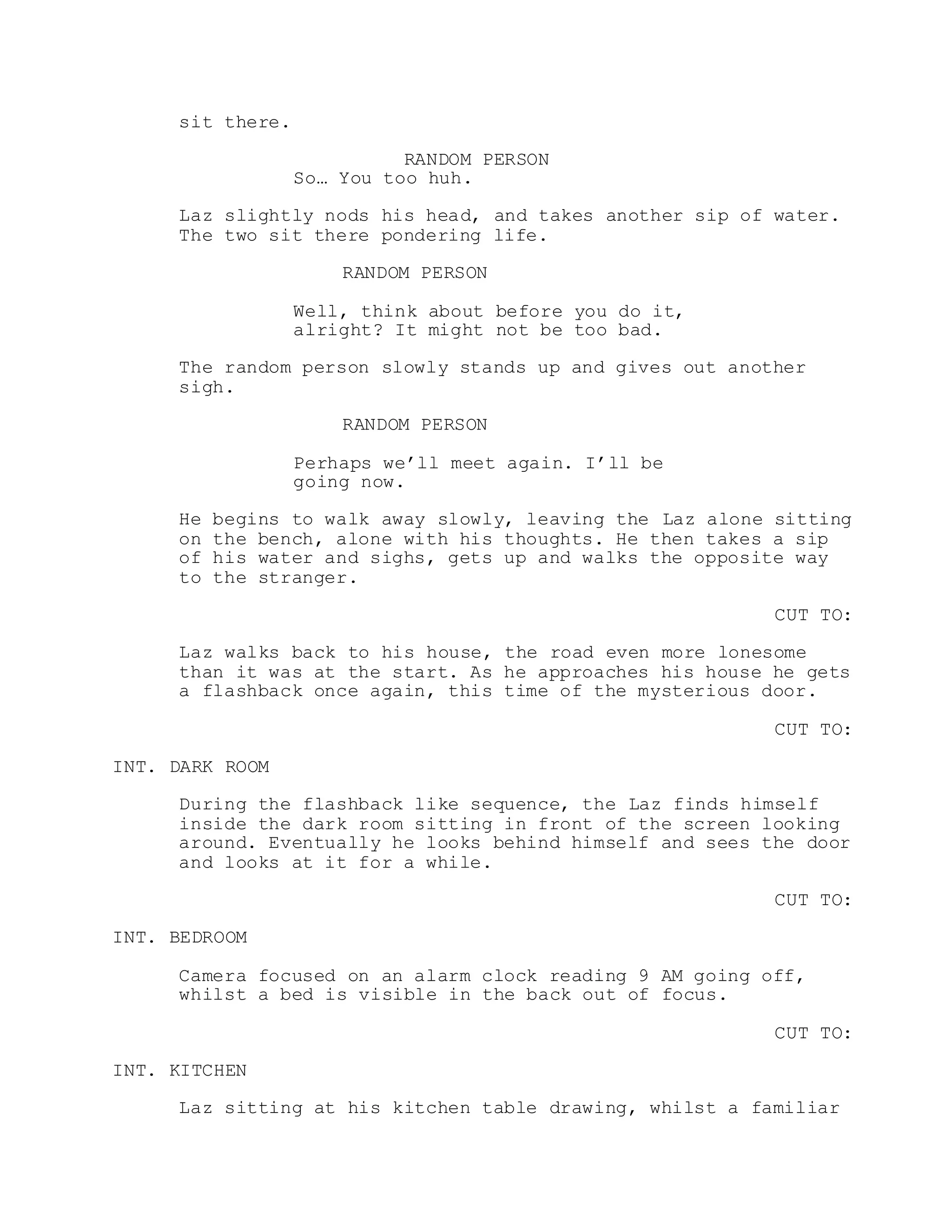 The Door Script Word V2 | PDF