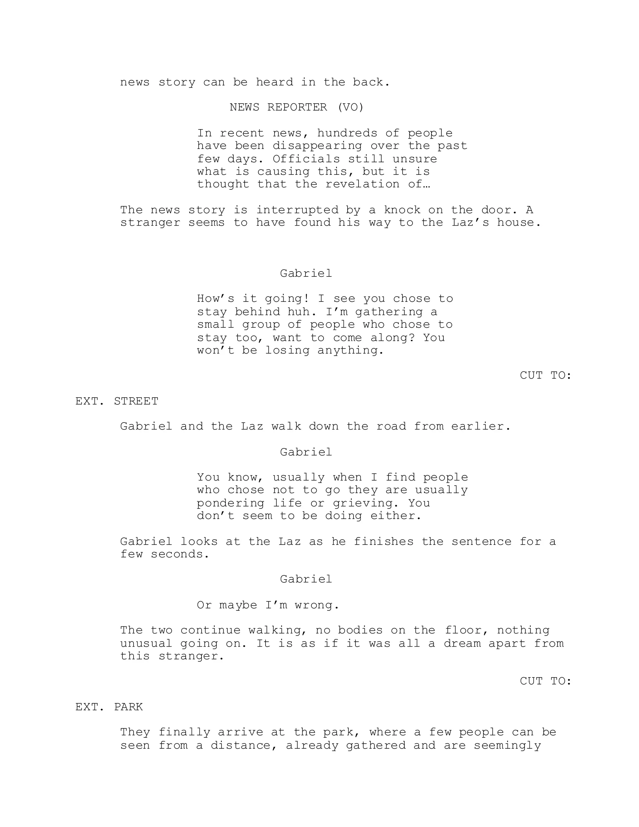 The Door Script Word V2 | PDF