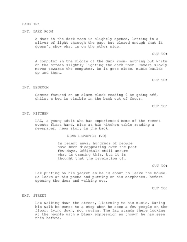 The Door Script Word V2 | PDF