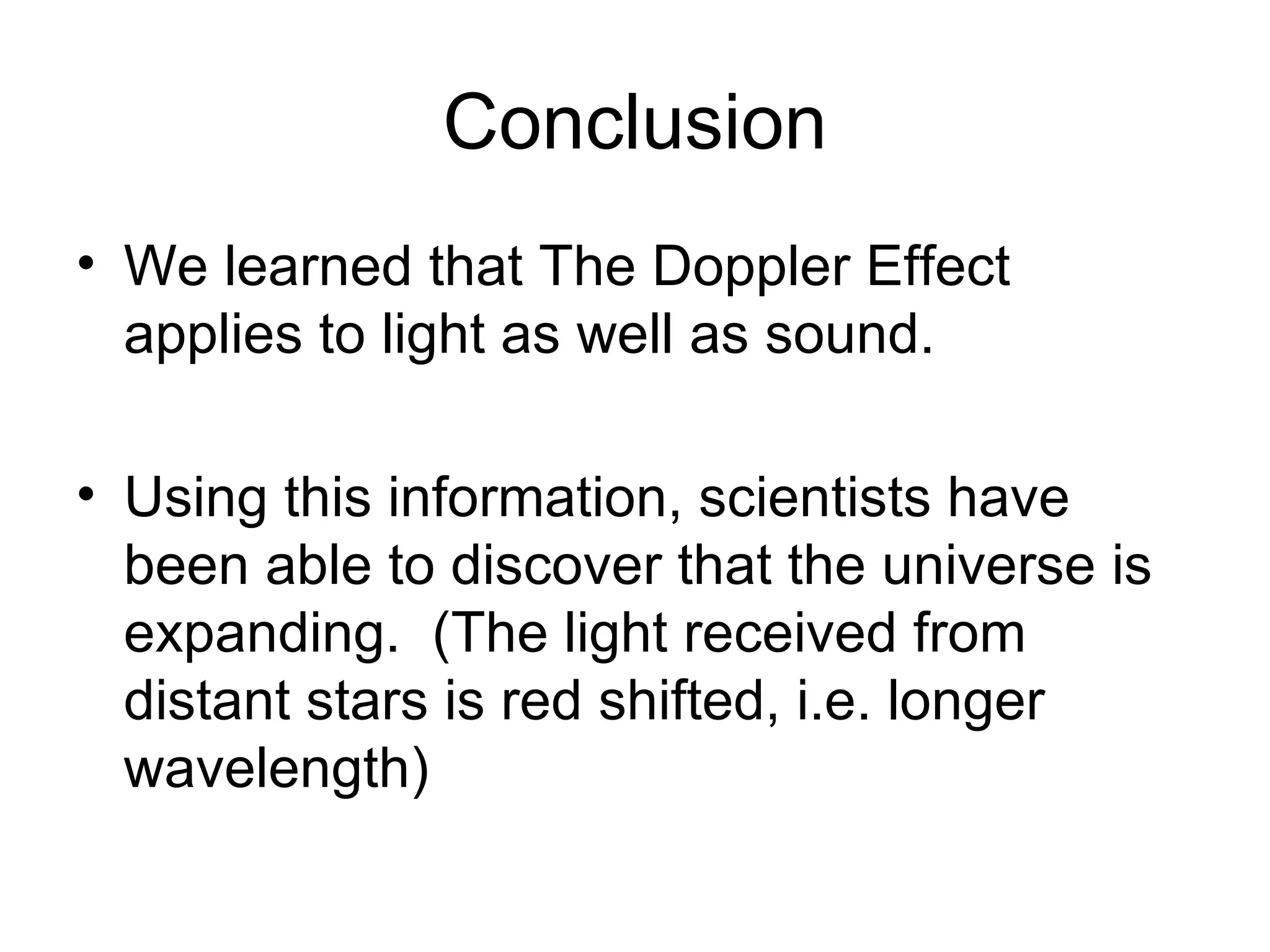 The Doppler Effect | PPT