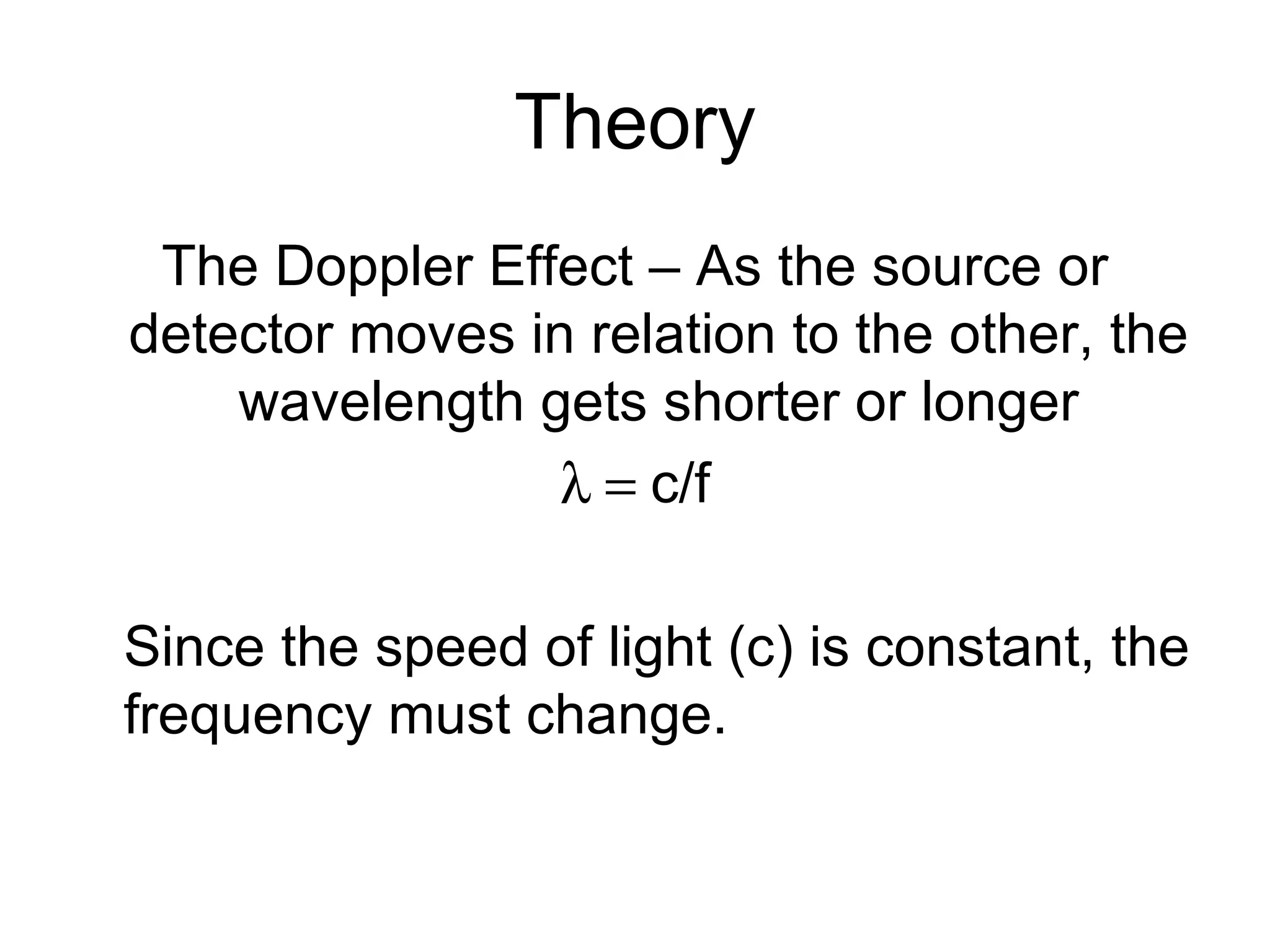 The Doppler Effect | PPT