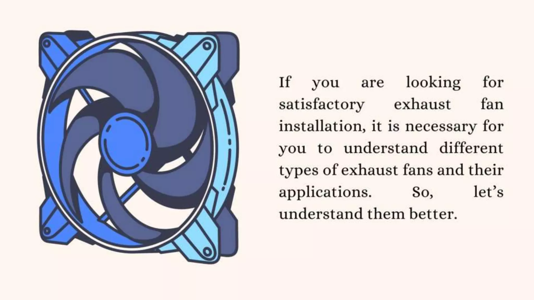 The do's and don'ts of kitchen exhaust fan installation | PPTX