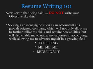 The do’s and don’ts of resumes | PPT