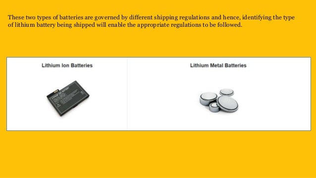 The Dos and Don’ts of Shipping Lithium Batteries | PPTX