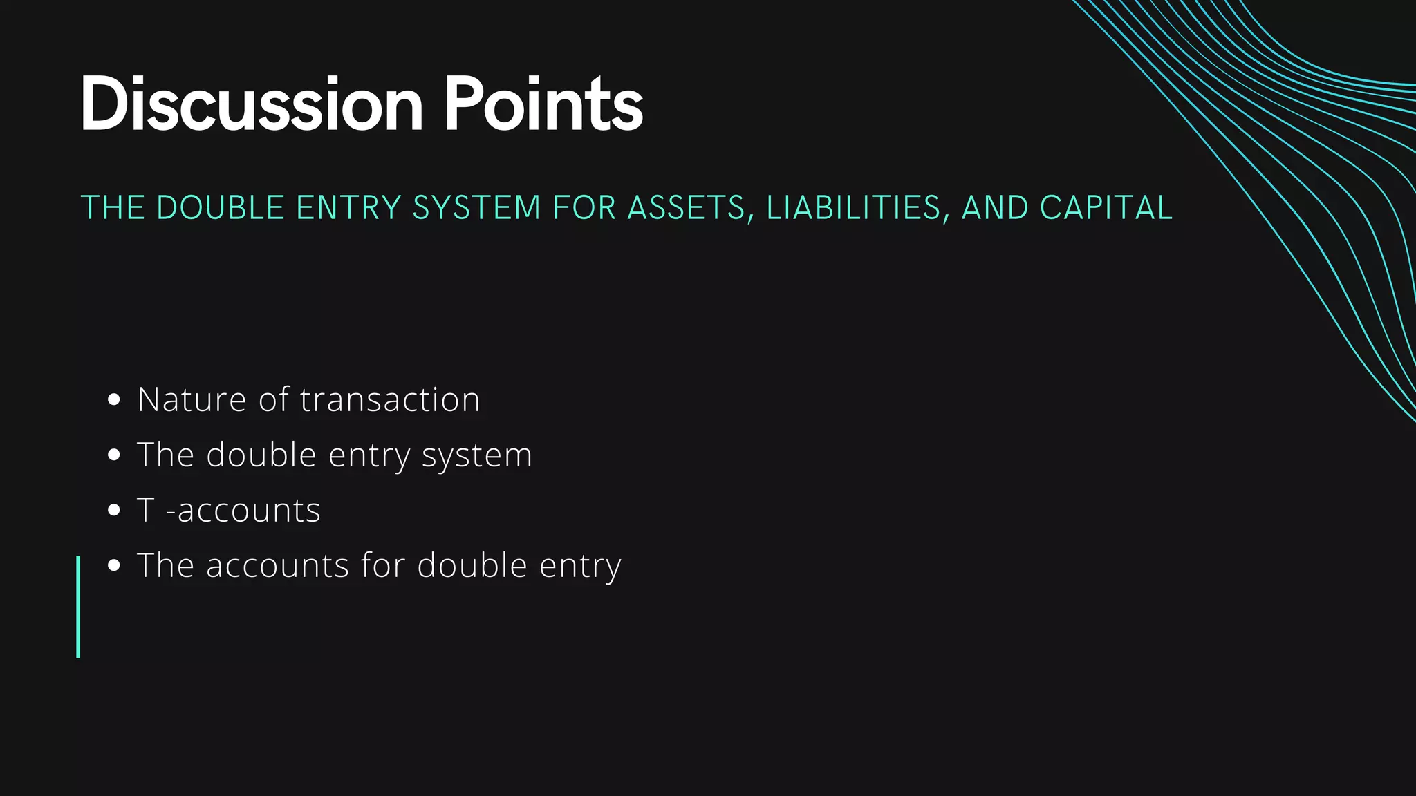The double entry system for assets, liabilities, and capital | PDF