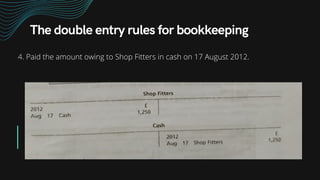 The double entry system for assets, liabilities, and capital | PDF