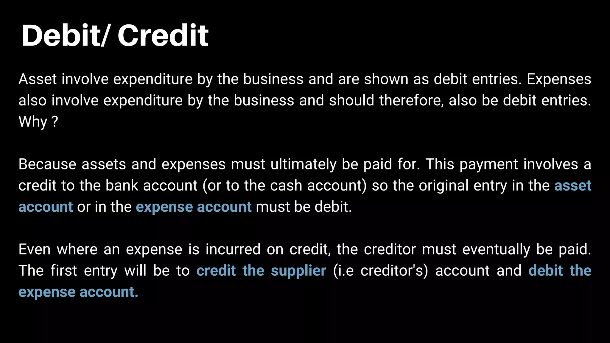 The double entry system for expenses and revenues | PDF