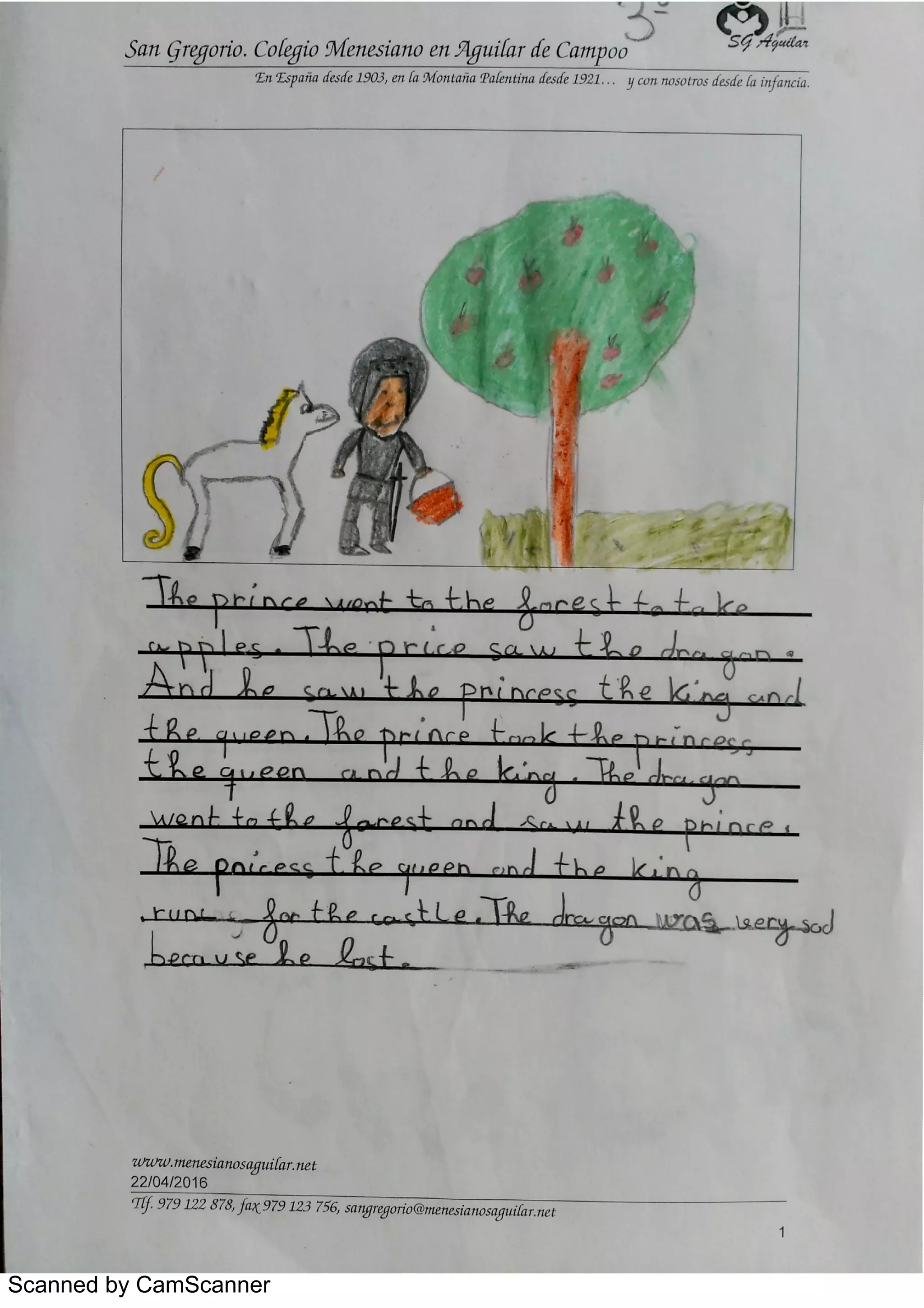 The dragon and the princess | PDF