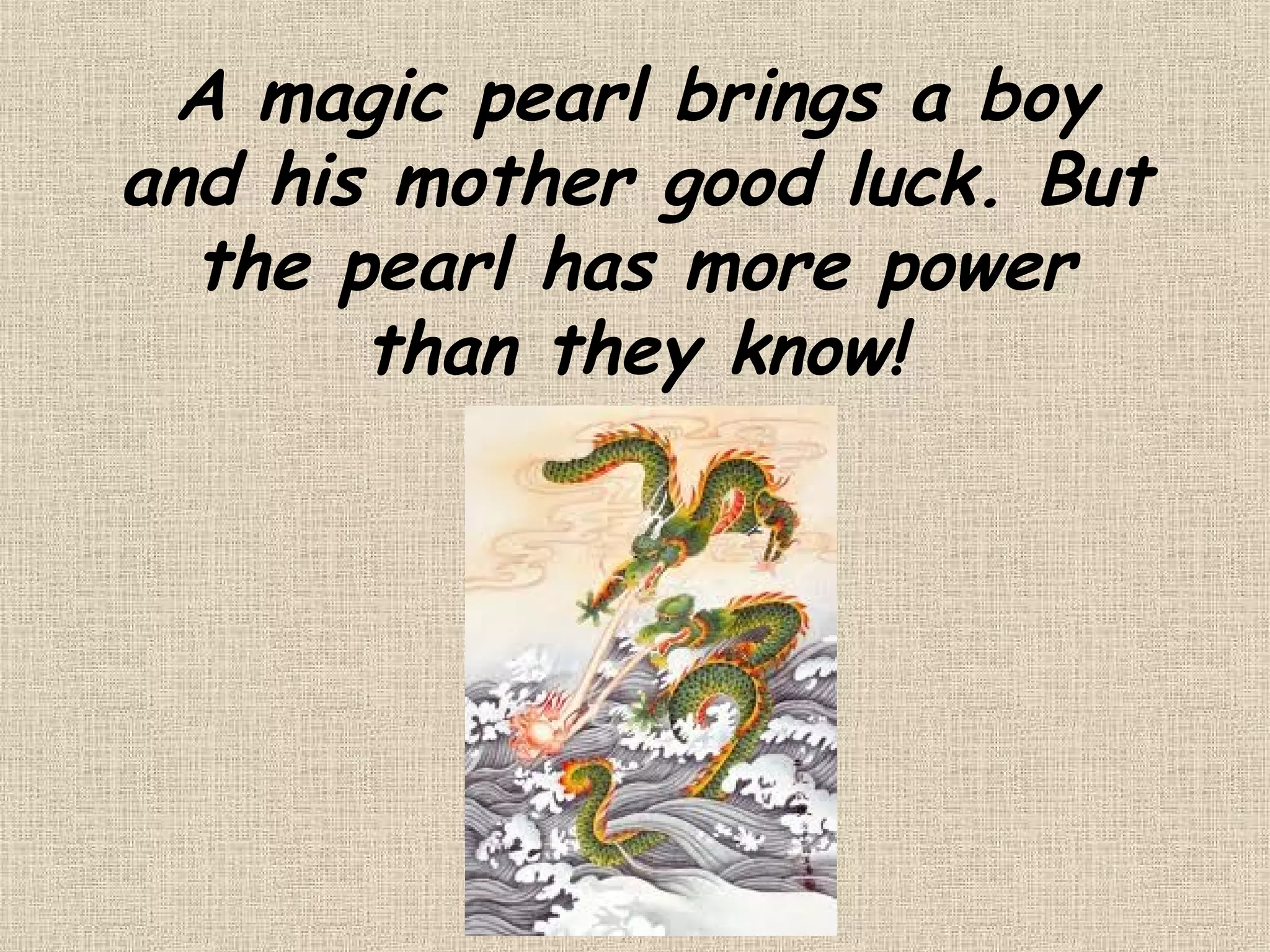 The dragon’s pearl | PPT | Fantasy | Genres